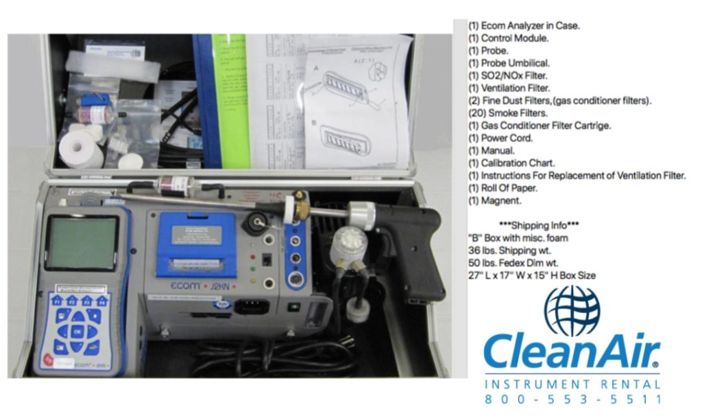 Combustion Gas Analyzers | CleanAir Engineering
