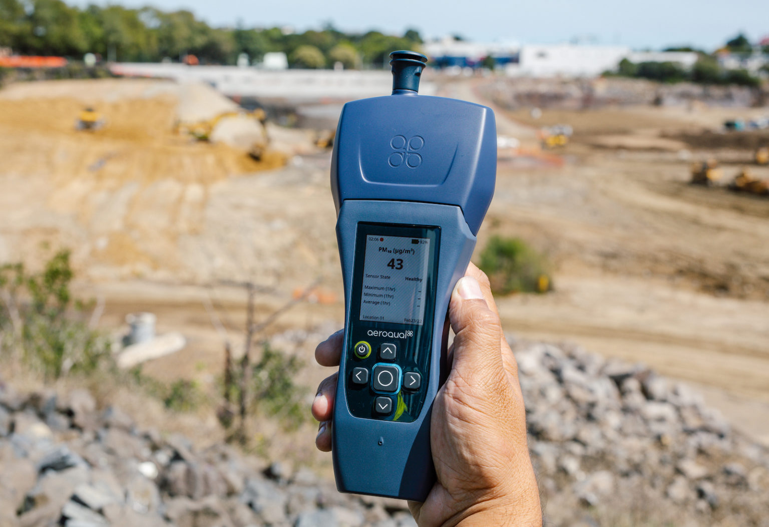 Aeroqual S500 Handheld Monitor Base | CleanAir Engineering