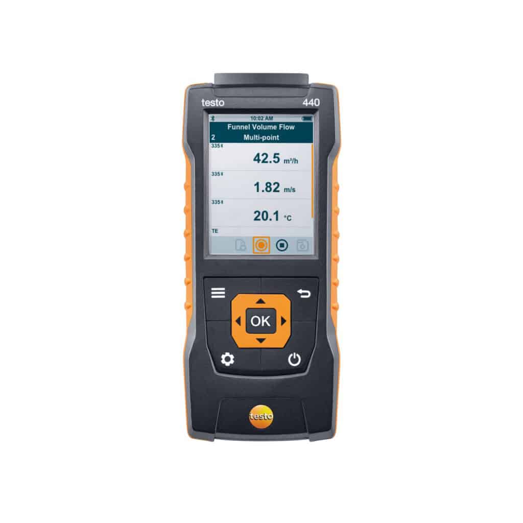 Testo 400 Universal Air Flow and IAQ Meter | CleanAir Engineering
